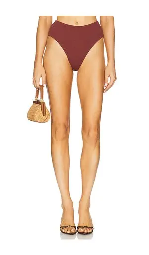 F E L L A Brian Bikini Bottom - Fudge