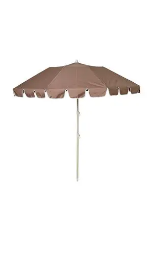 SUNNYLIFE Compact Beach Umbrella In Brown - Rustico Driftwood