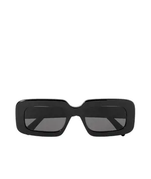 Celine Triomphe Oversized Square Sunglasses - Black