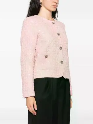NISSA Tweed Jacket - Pink