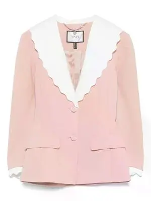 NISSA Scalloped-lapels Blazer