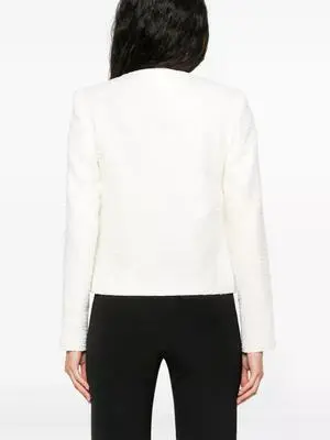 NISSA Bouclé Jacket - White
