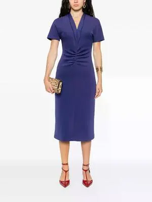 MARCCAIN Gathered Midi Dress