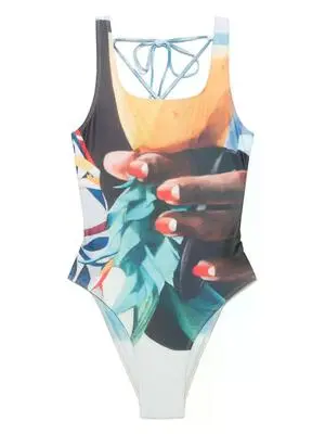 DONDE ESTEBAN Salpicon Swimsuit - Orange