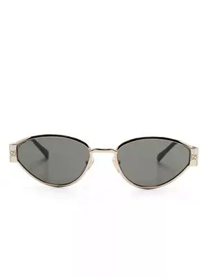 Gucci Butterfly-frame Sunglasses - Gold