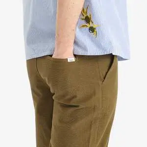 FORET Calm Seersucker Trousers