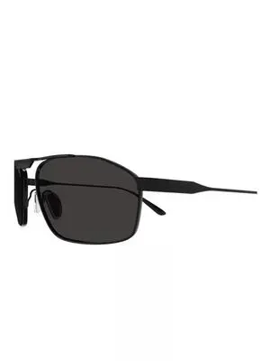 Balenciaga Metal Frame Rectangular Sunglasses