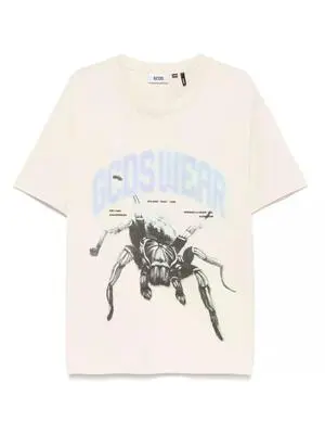 Gcds Spider T-shirt - Neutrals