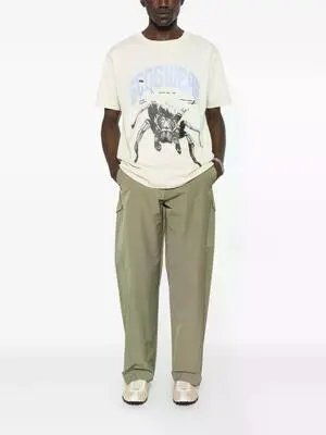 Gcds Spider T-shirt - Neutrals