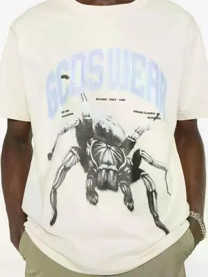 Gcds Spider T-shirt - Neutrals