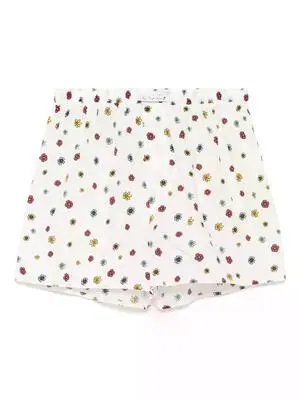 SKY HIGH FARM WORKWEAR Graphic-print Shorts - White