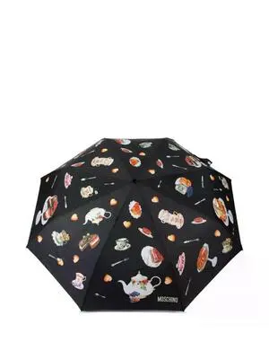 Moschino Dessert-patterned Umbrella