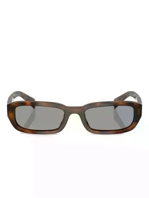 Prada Rectangle-frame Sunglasses - Brown