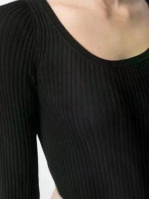 Sportmax Ribbed Knit Jumper