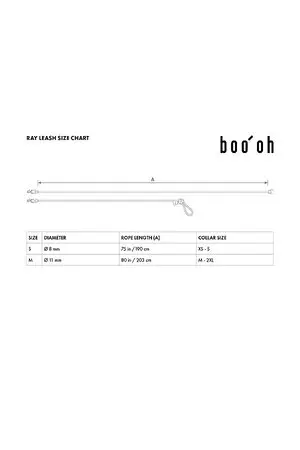 BOO OH Ray Leash - Forest Green