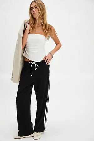 Donni. Drawstring Sports Pants For Women
