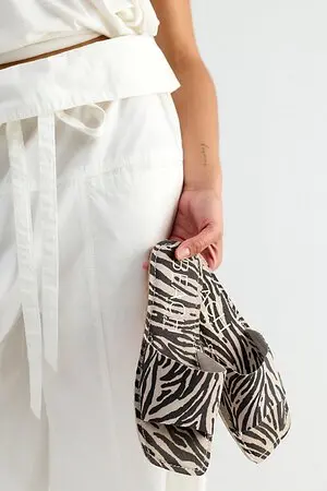 Matisse Bali Slide Sandals - Zebra