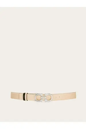 FERRAGAMO Reversible Gancini Belt - Pink