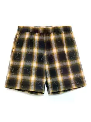 SKY HIGH FARM WORKWEAR Checked Padded Shorts