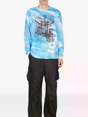 LIBERAIDERS Tie-dye T-shirt