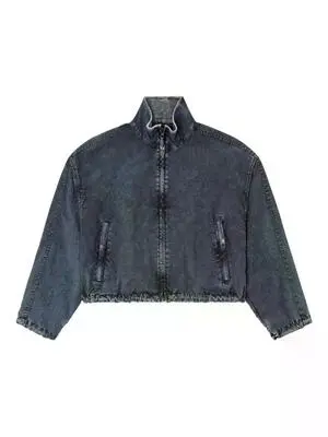 DIESEL® G-leam-r1 Cropped Denim Jacket