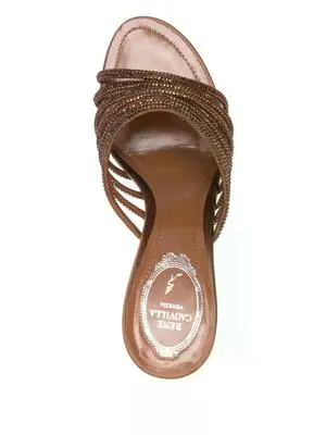 Rene Caovilla Embellished Open-toe Sandals