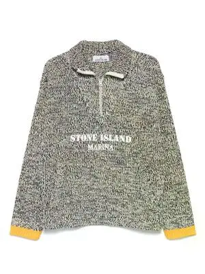 Stone Island Painted-logo Sweater