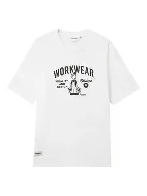 CHOCOOLATE Graphic-print Cotton T-shirt