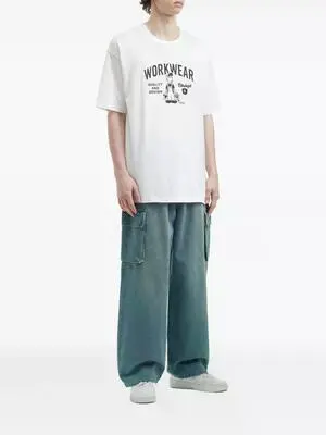 CHOCOOLATE Graphic-print Cotton T-shirt