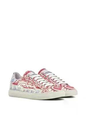 Roberto Cavalli Bandana-print Sneakers