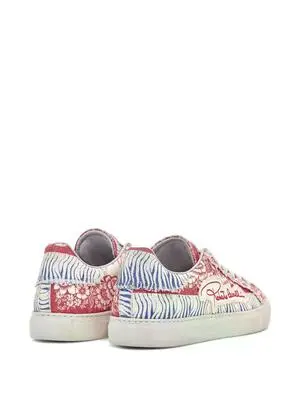 Roberto Cavalli Bandana-print Sneakers