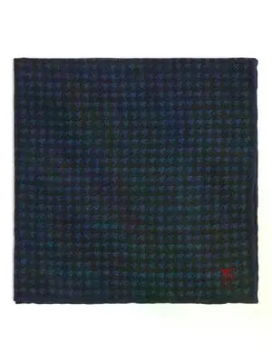 Isaia Check-print Scarf