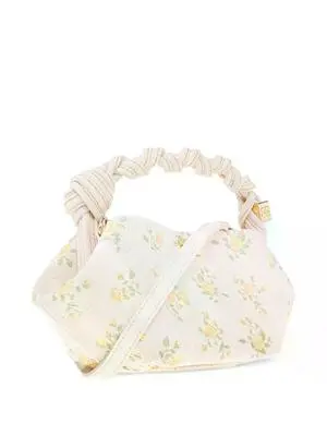 GANNI Floral-embroidered Tote