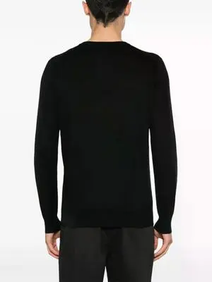KANGRA Fine-knit T-shirt - Black