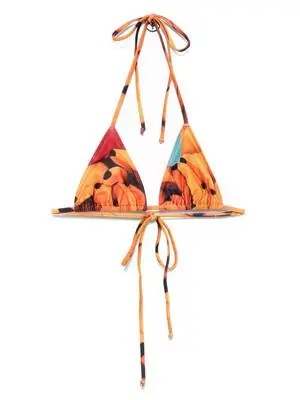 DONDE ESTEBAN Bananas Bikini Top - Orange