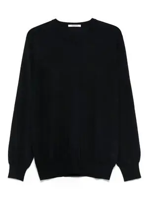 KANGRA Fine-knit Top - Blue