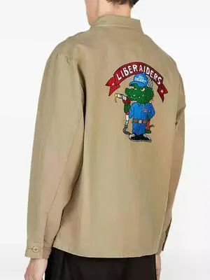 LIBERAIDERS Cartoon-embroidery Jacket