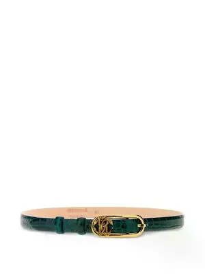 Roberto Cavalli Leather Belt - Green