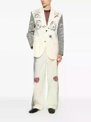 JEAN PAUL GAULTIER Multi-tattoo Trousers