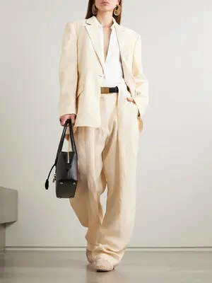 Stella McCartney Balloon Pleated Wide-leg Pants
