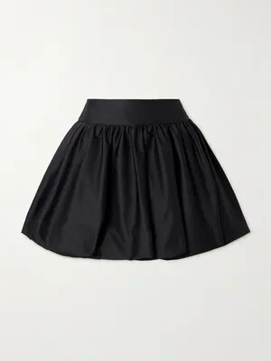 Simone Rocha Gathered Mikado Mini Skirt