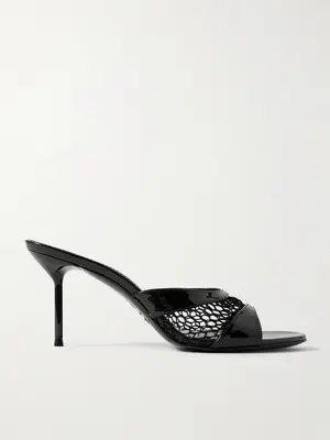 Women's Paris Texas Black Sandals