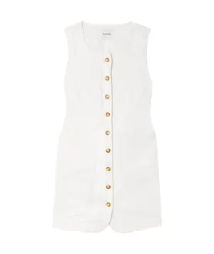 Posse Emma Linen Mini Dress - Neutrals