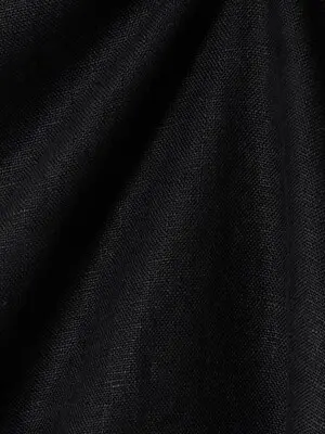 Posse Alice Linen Mini Dress - Black