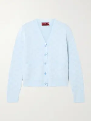 Women's Cotton Jacquard Cardigans
