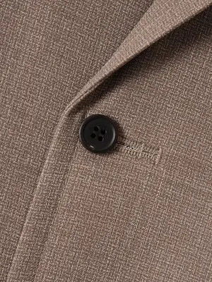 Carven Double-breasted Wool Blazer - Neutrals