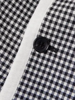 Comme Des Garçons Checked Wool Jacket