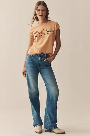 MOTHER The Kick It High-rise Straight-leg Jeans - Bitchn
