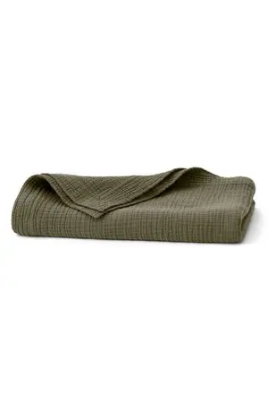 BOLL & BRANCH Dream Throw Blanket - Pine