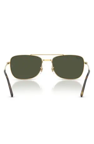 Ray-ban 62mm Rectangular Sunglasses - Arista